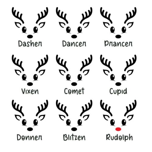 Santa's Reindeer Names: Everything You Want to Know - ILoveYouChristmas